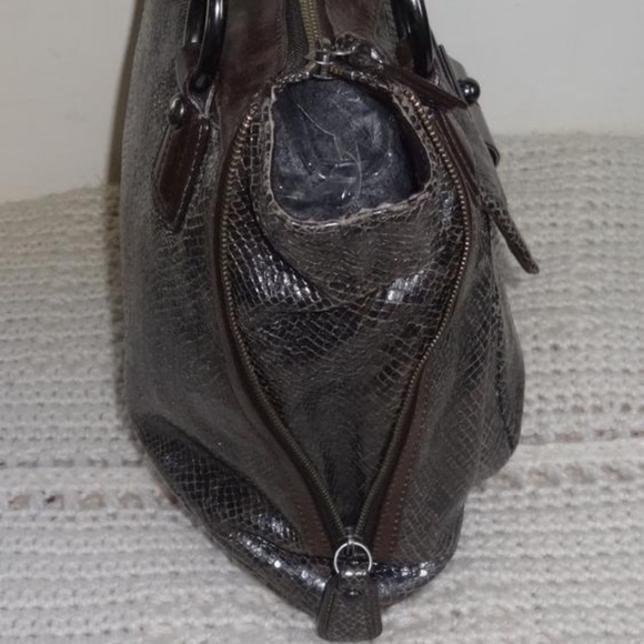 Coach | Bags | New Coach Embossed Python Kristin Satchel 837 | Poshmark